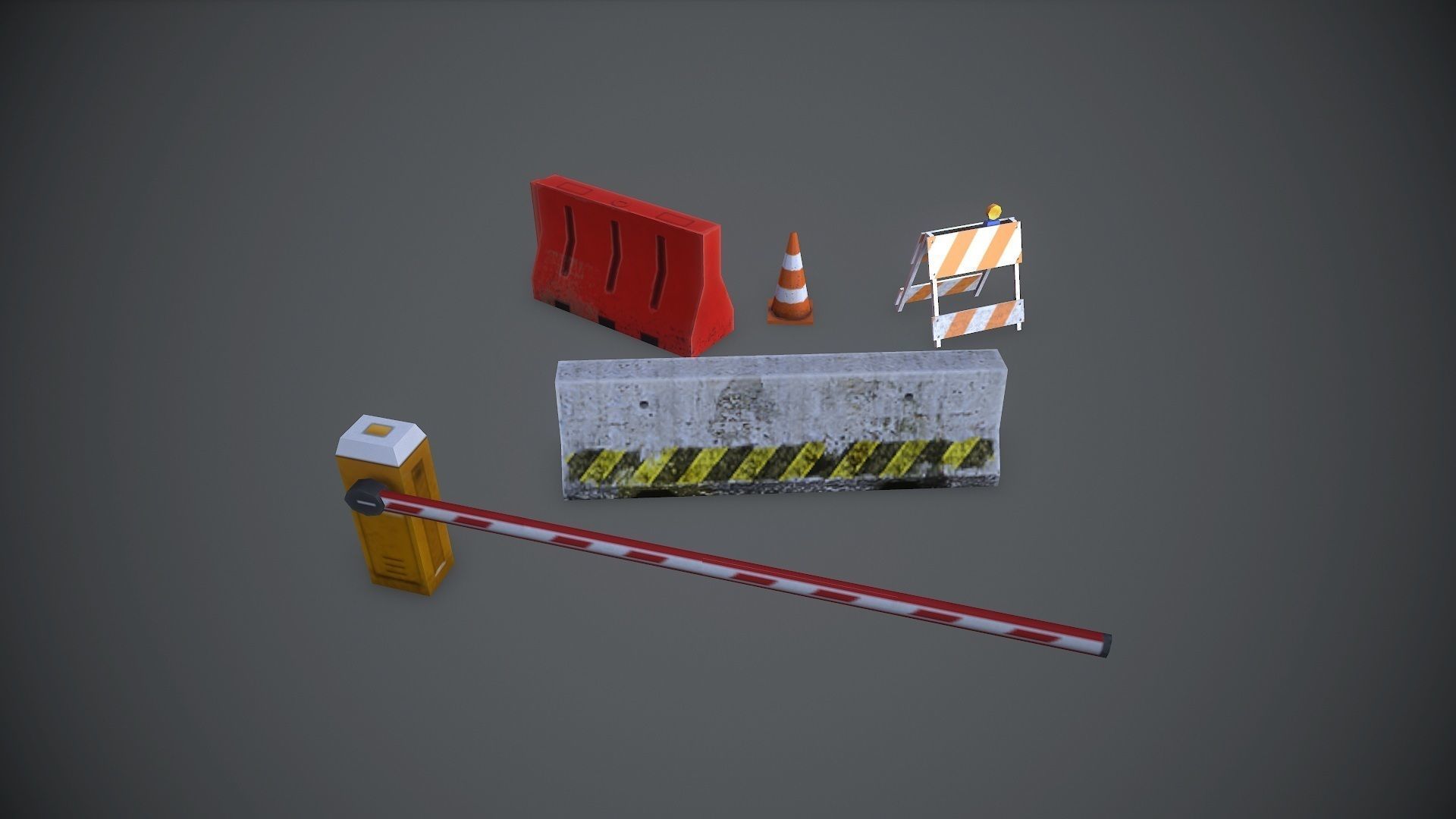3D model Road asset VR / AR / low-poly | CGTrader
