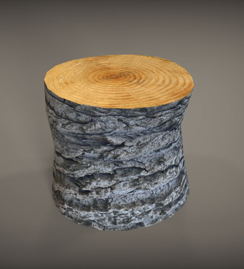 3D model Tree Trunk VR / AR / low-poly | CGTrader