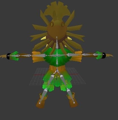 3D model Skull Kid Zelda VR / AR / low-poly rigged | CGTrader