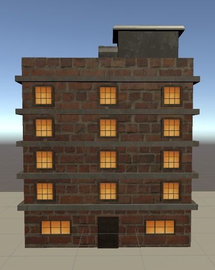 Simple Low Poly Building free VR / AR / low-poly 3D model | CGTrader