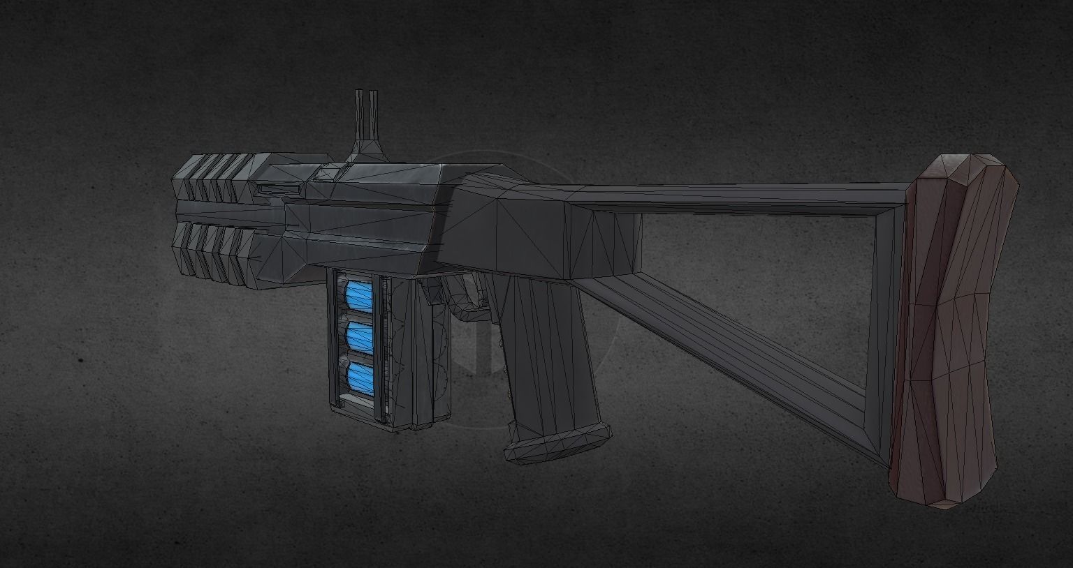 3D model Sci-Fi Gun Pack VR / AR / low-poly | CGTrader