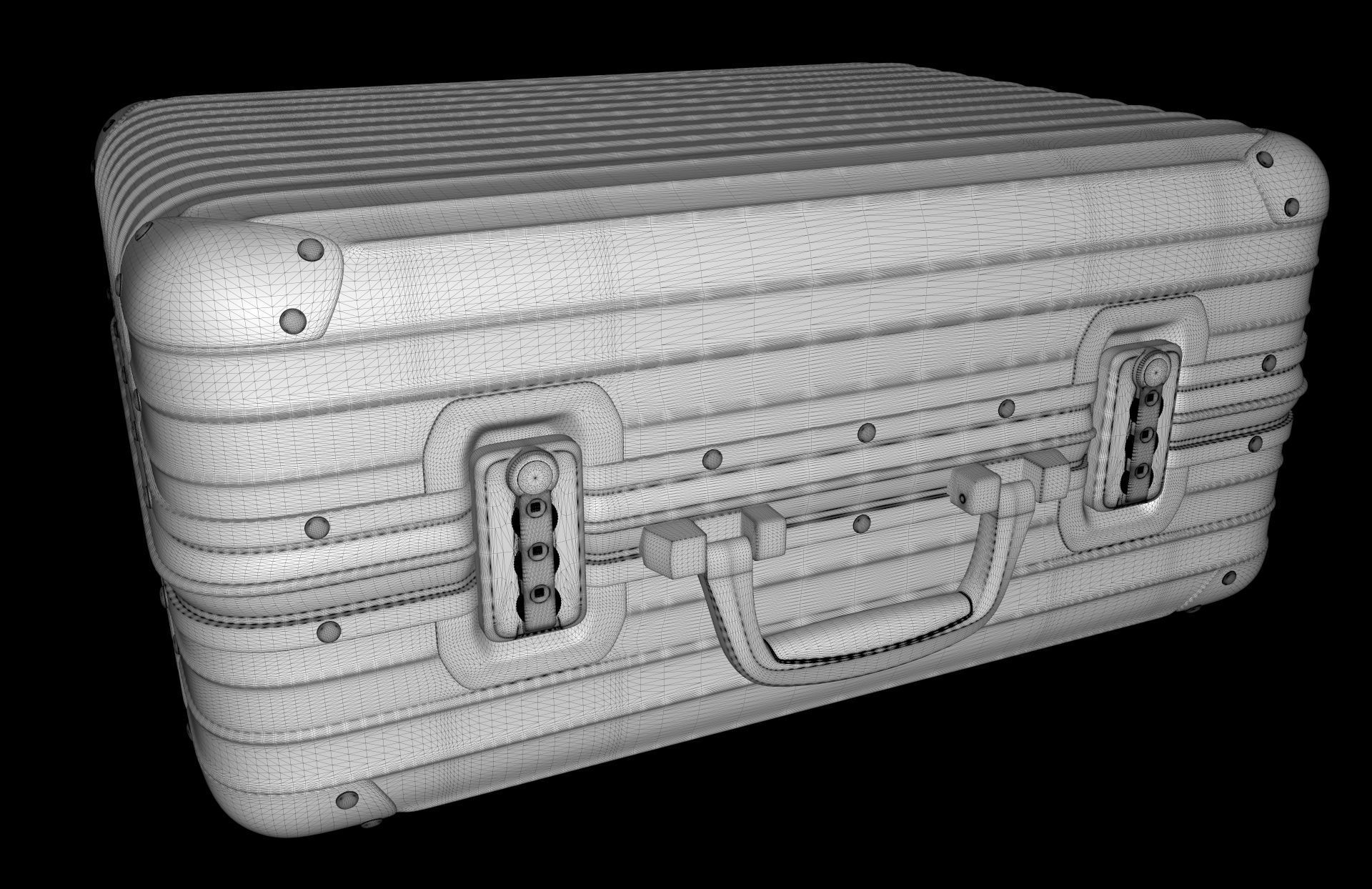 Rimowa Case - High poly 3D model | CGTrader