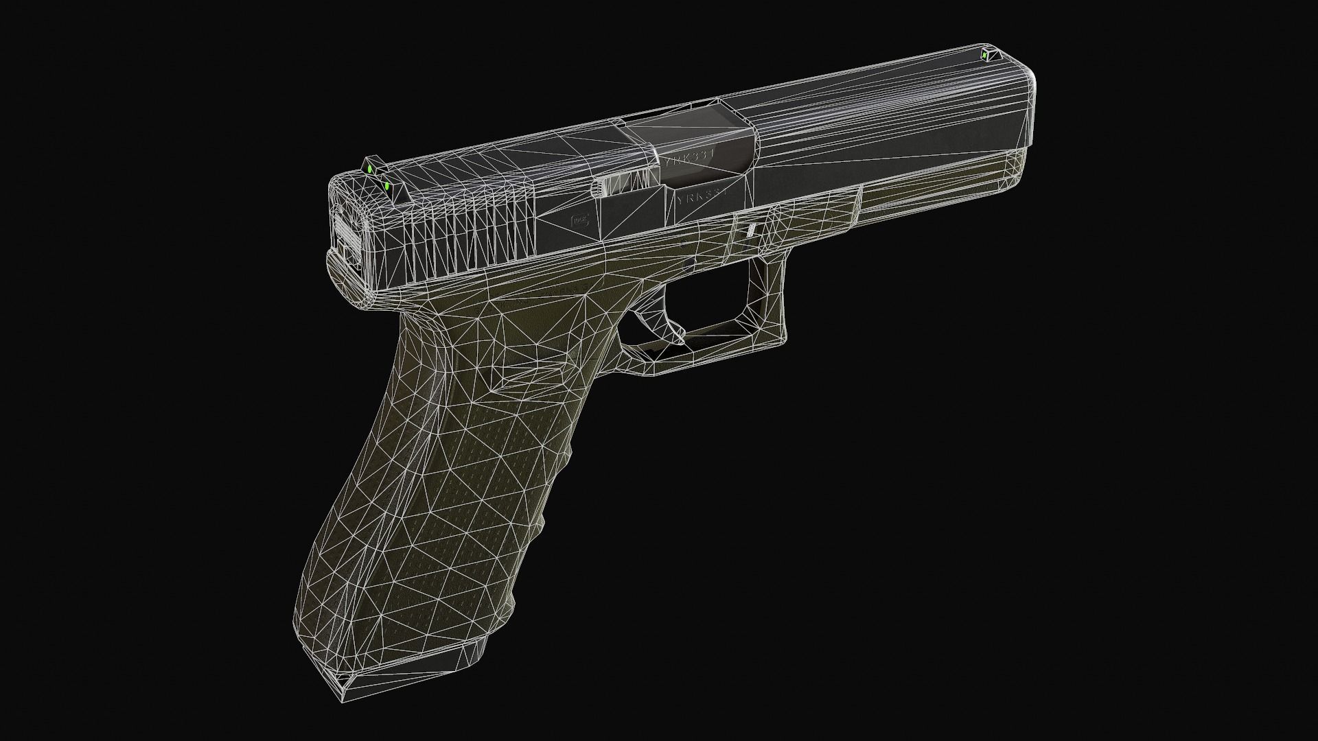 3D model Glock 17 VR / AR / low-poly | CGTrader