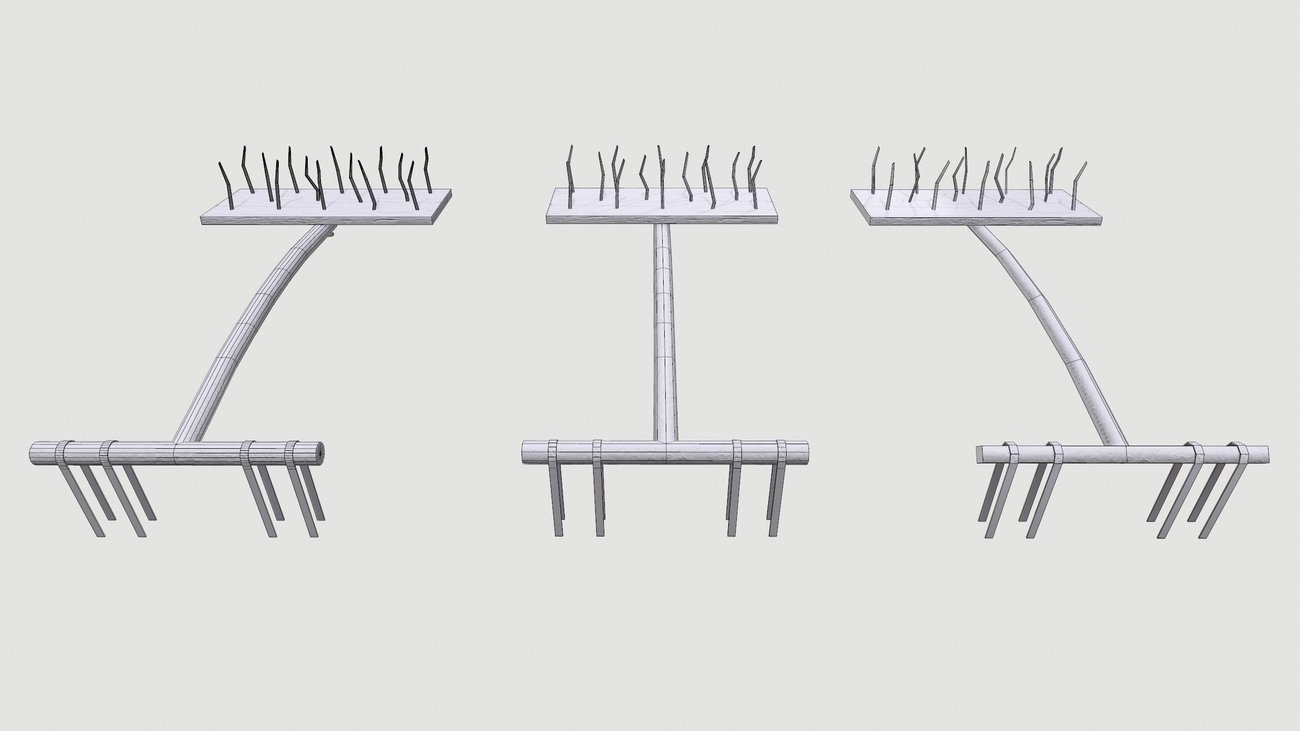 3D model Spiked trap VR / AR / low-poly | CGTrader
