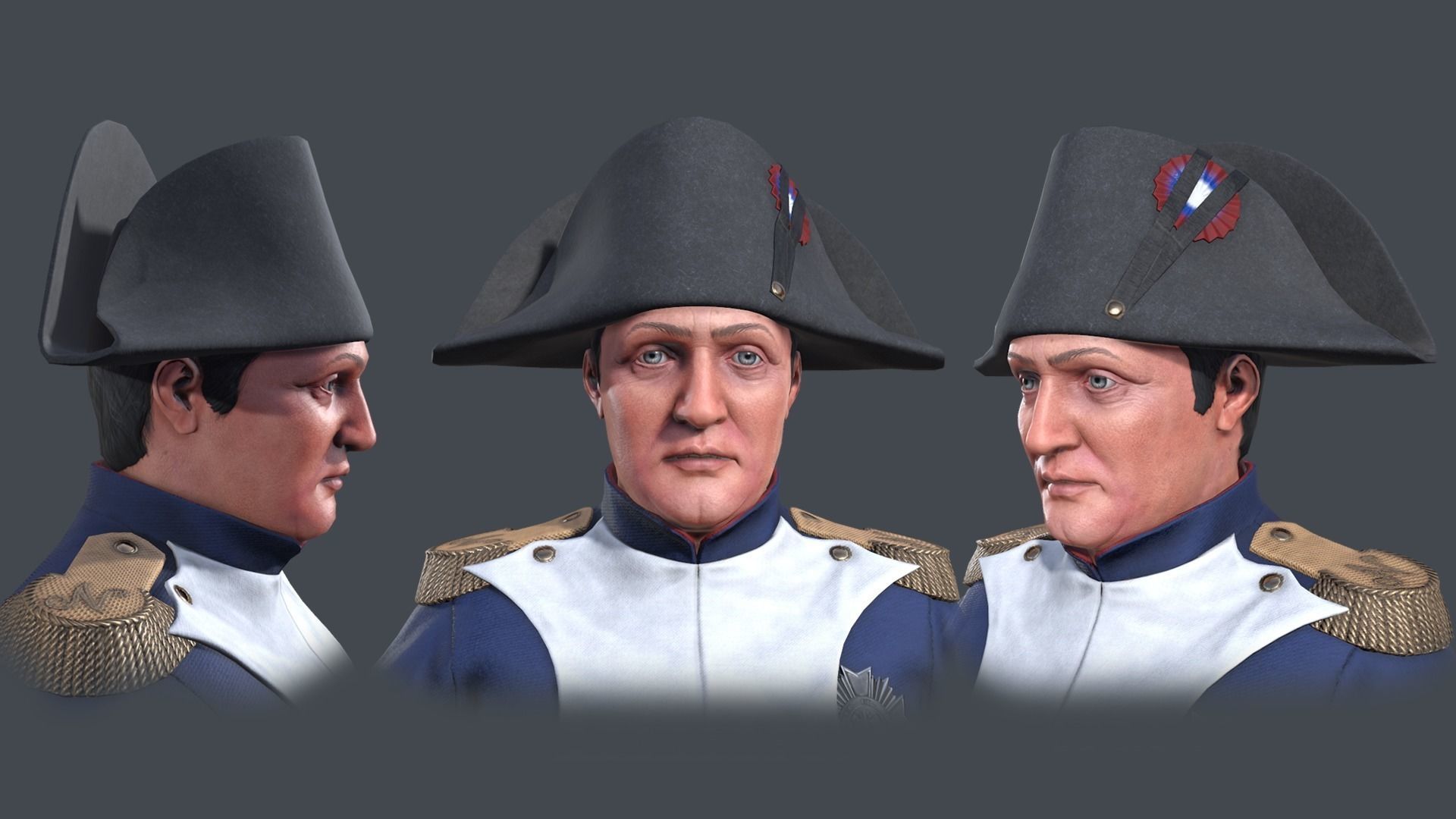 3D model Napoleon Bonaparte I VR / AR / low-poly | CGTrader