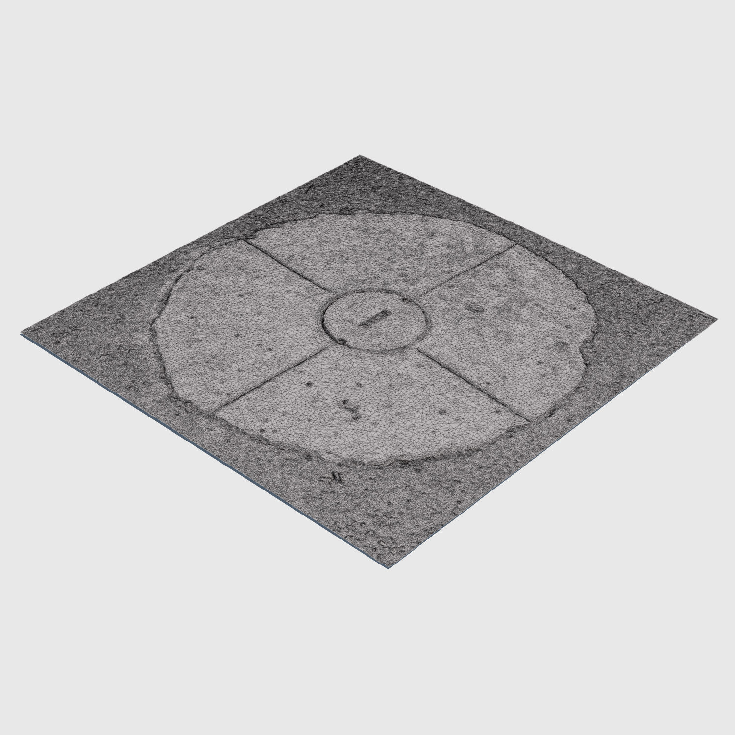 Water Plate 3D model | CGTrader