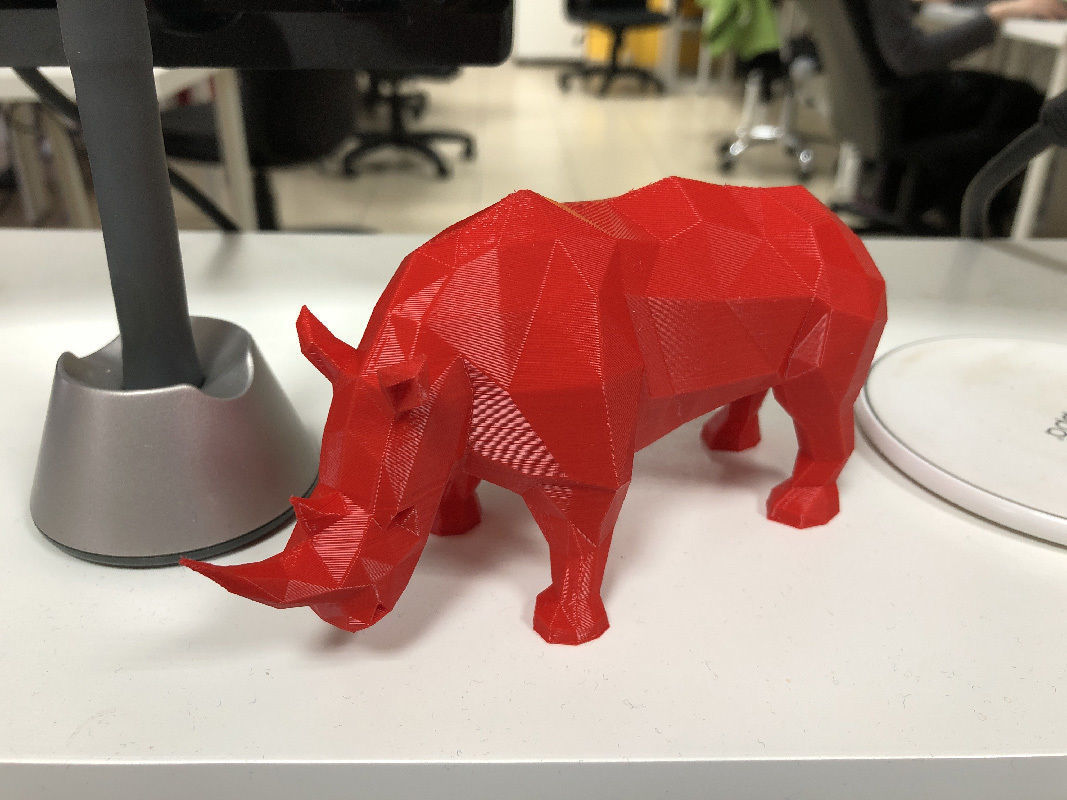 Rhinoceros 3D model 3D printable | CGTrader