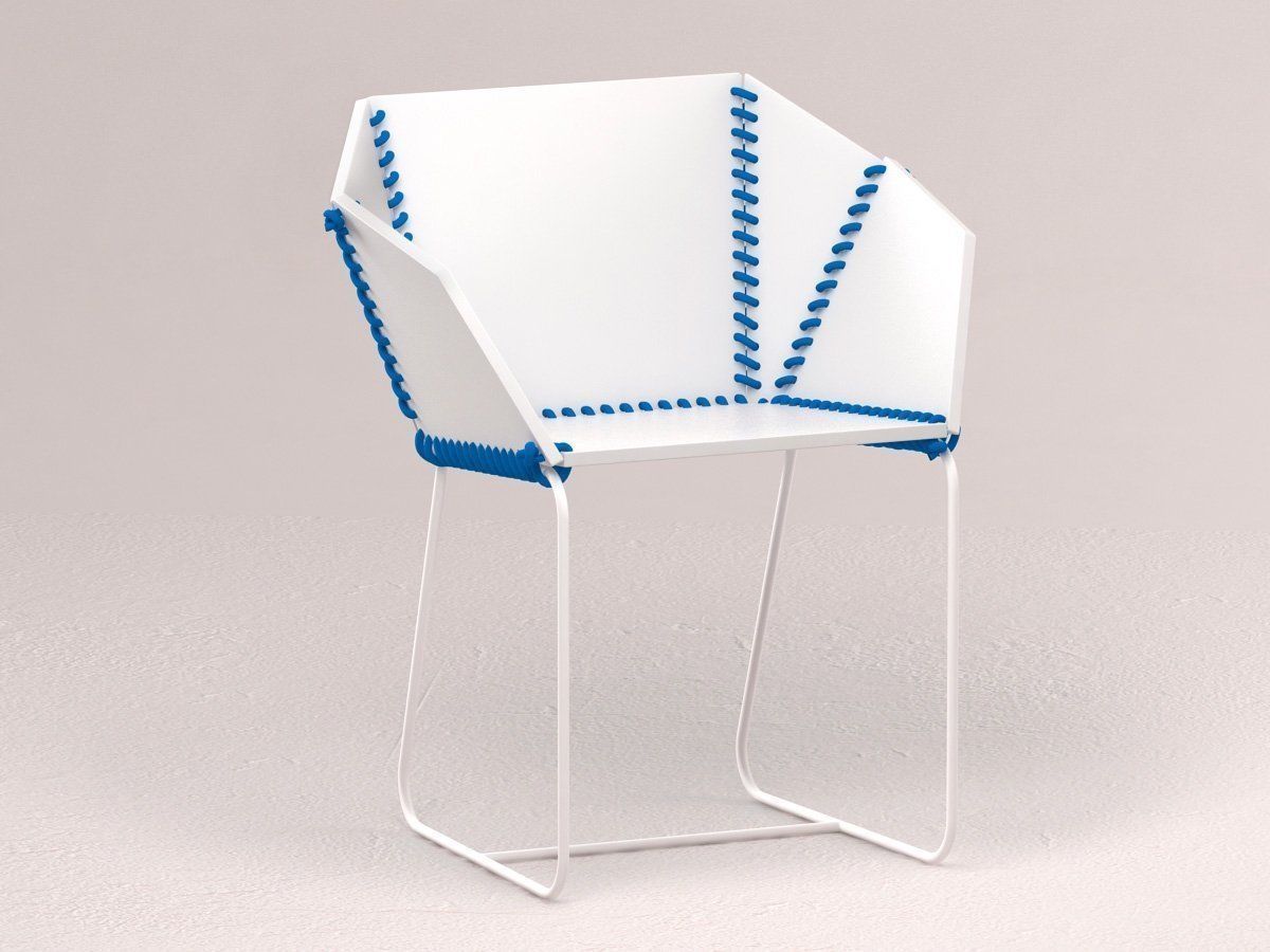Textile Chair 3D model | CGTrader