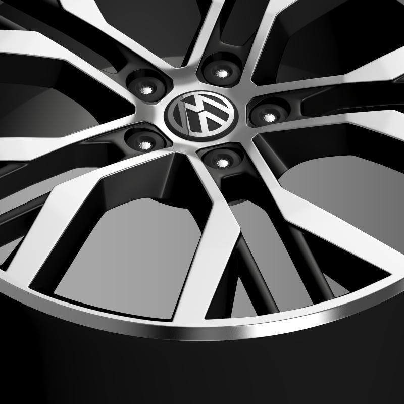 Volkswagen Golf GTI rim 3D model | CGTrader