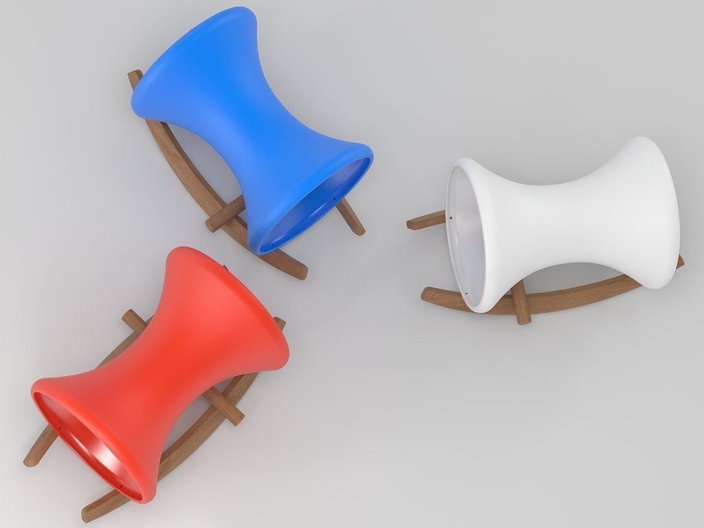 Rocker 3D model | CGTrader