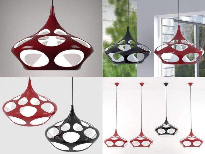Space-time modern pendant lights for living room - lighting i... 3D ...