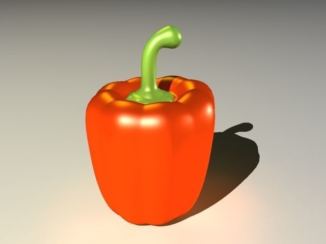3D model Capsicum VR / AR / low-poly | CGTrader