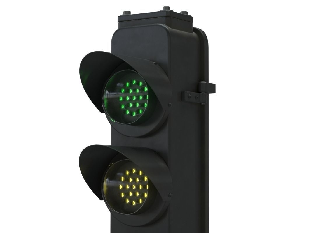 Subway Signal Light 3D model | CGTrader