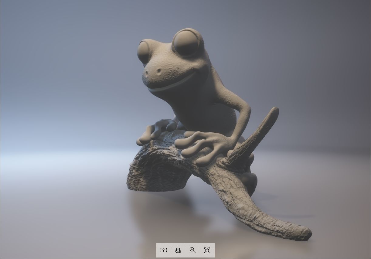 Tree frog 3D model 3D printable | CGTrader