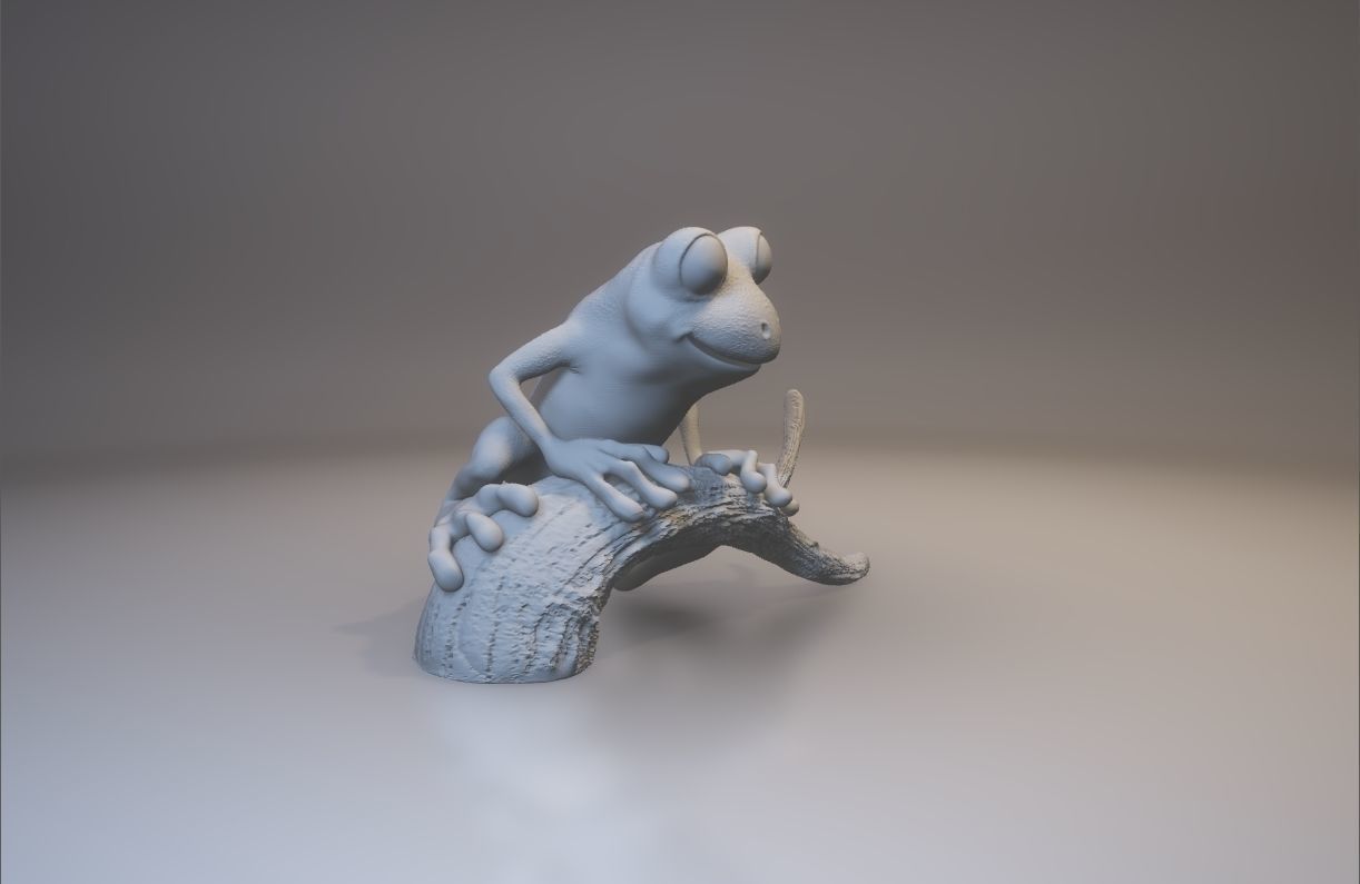 Tree frog 3D model 3D printable | CGTrader