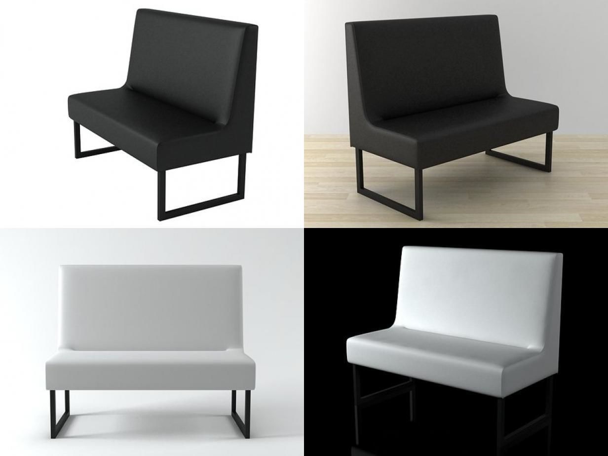 Menu sofa 3D model | CGTrader