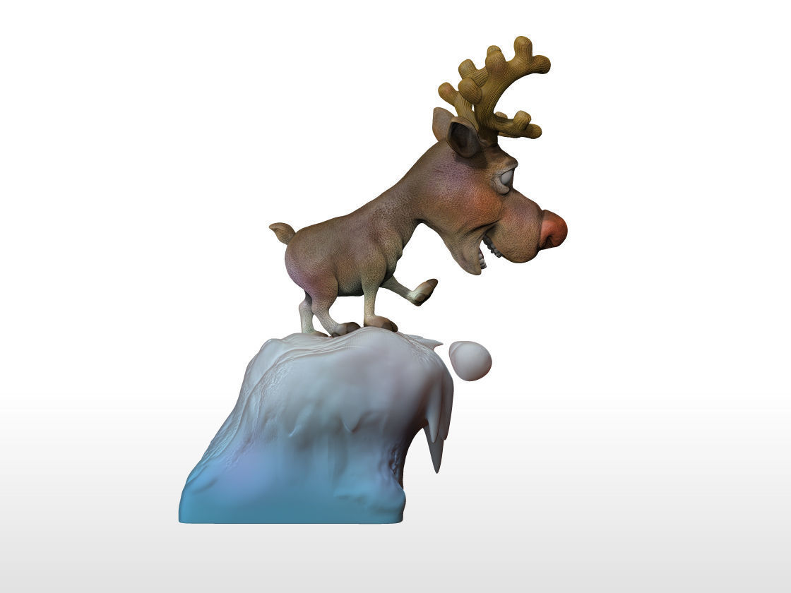 Rudolph 3D model 3D printable | CGTrader