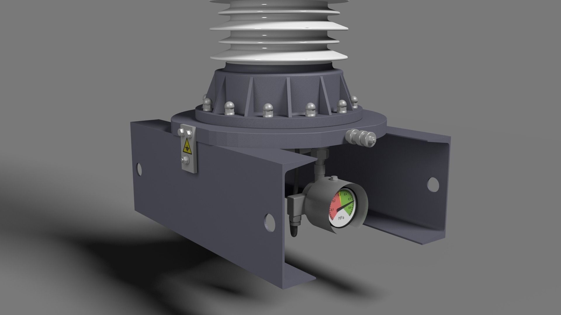 Current transformer 3D model | CGTrader