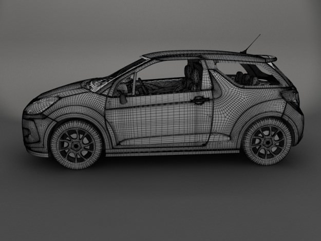 Citroen DS3 3D model | CGTrader