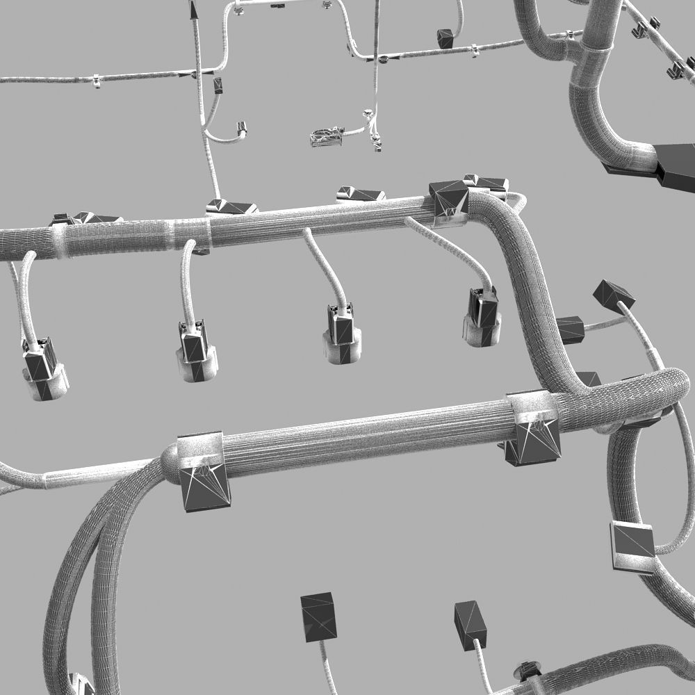 Automotive Electronic System 3D model | CGTrader