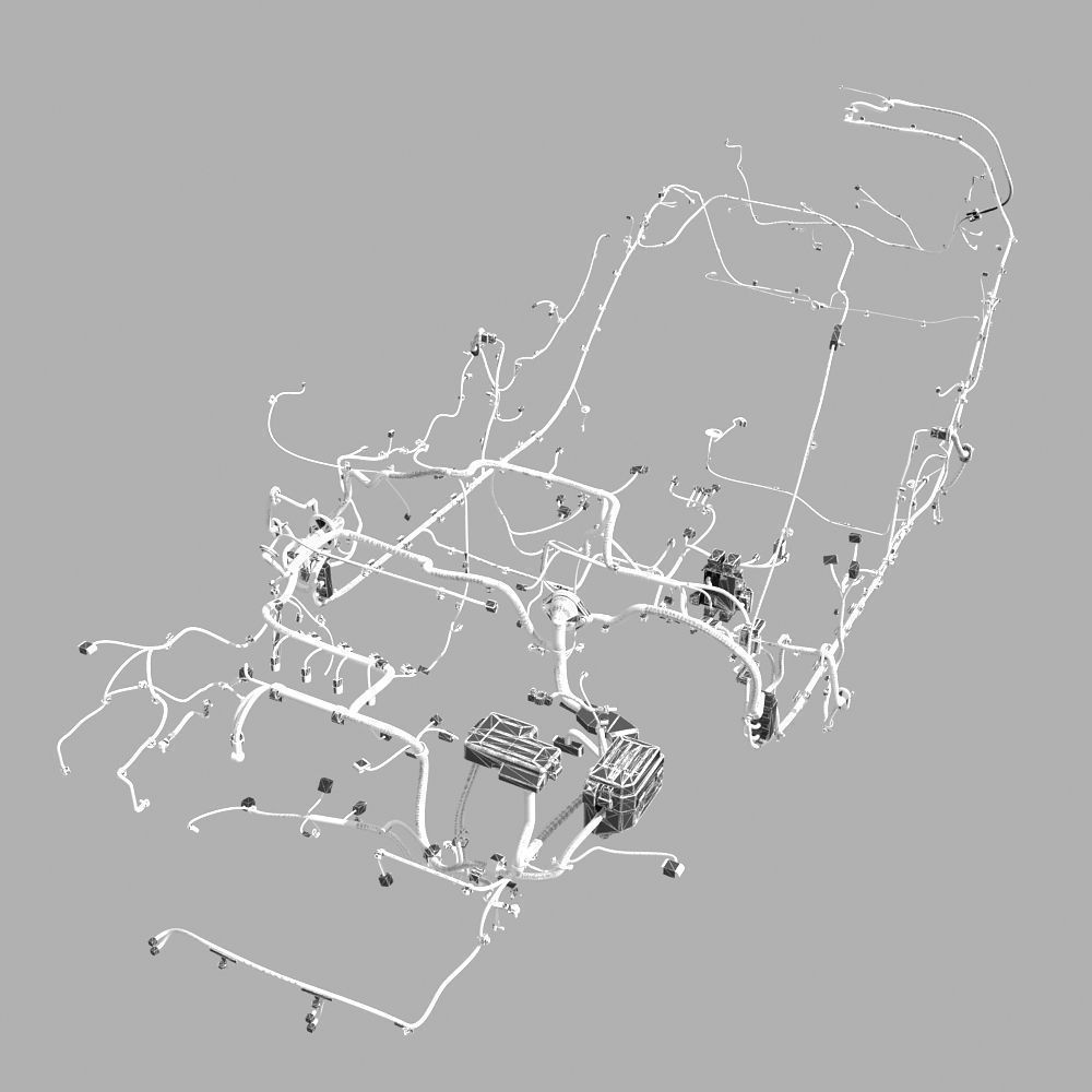 Automotive Electronic System 3D model | CGTrader