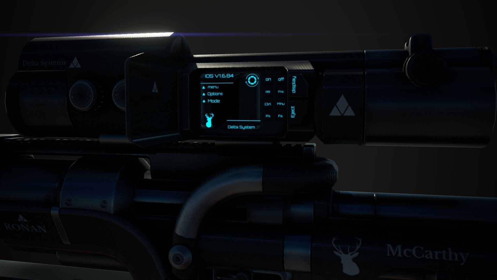 Ronan Rifle 3D model | CGTrader