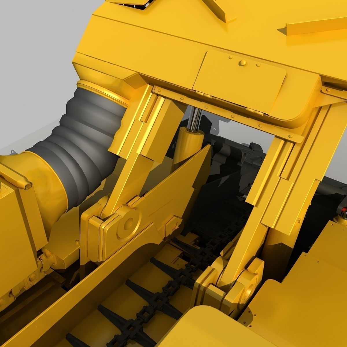 Roadheader 3D model | CGTrader