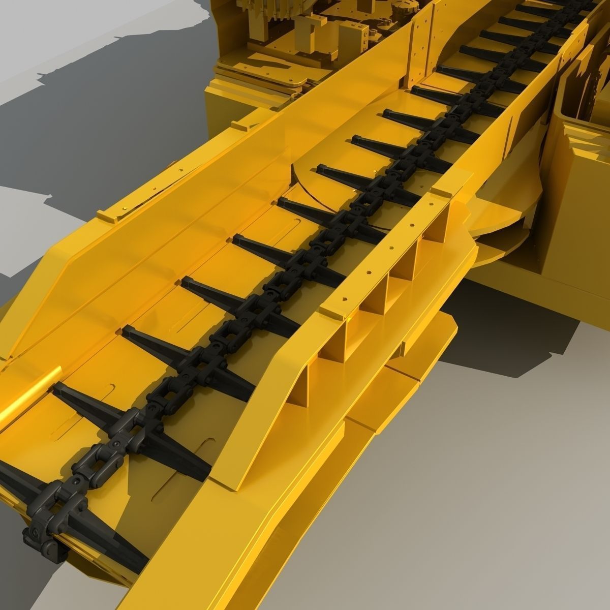 Roadheader 3D model | CGTrader