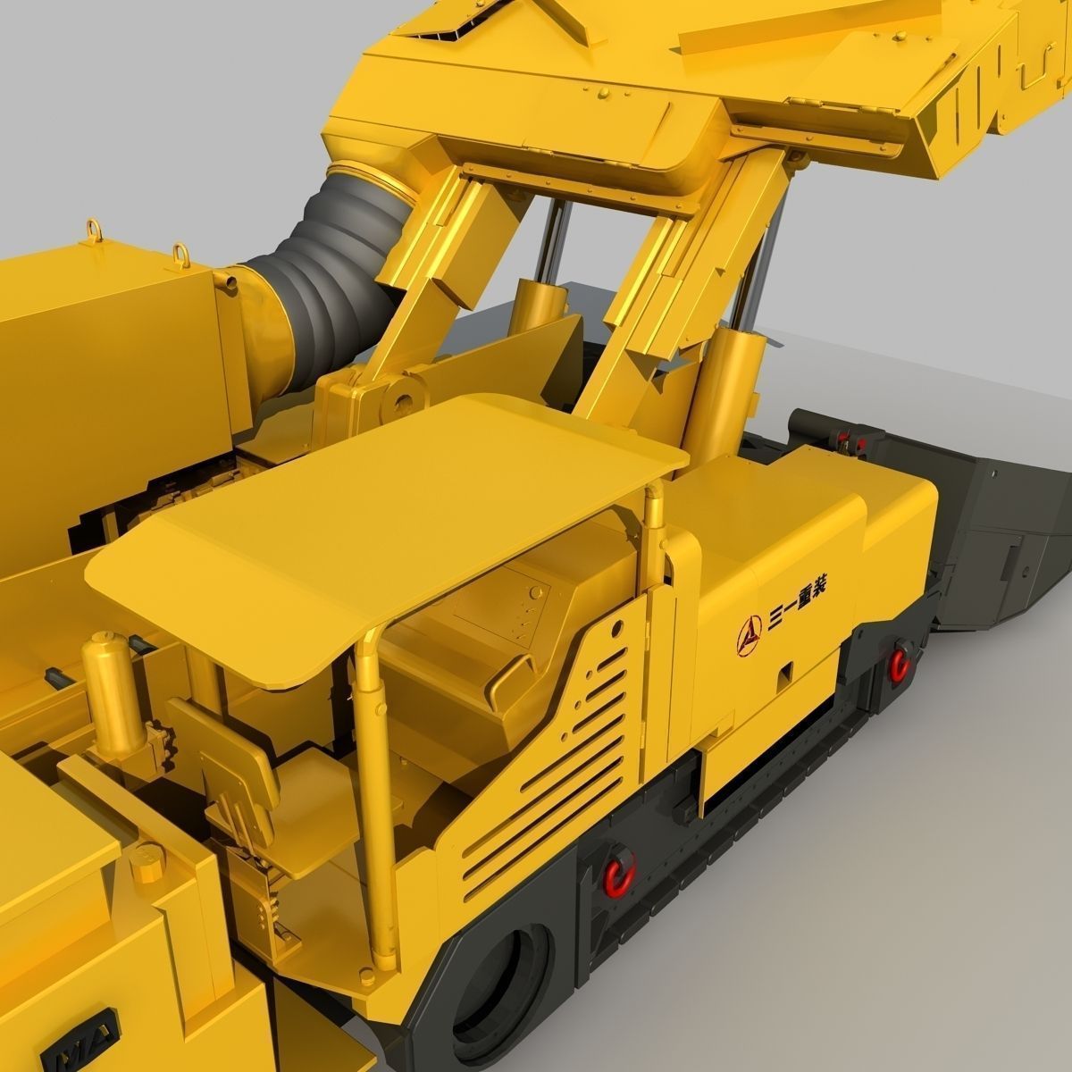 Roadheader 3D model | CGTrader
