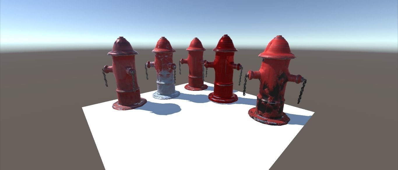 Civil hydrant free VR / AR / low-poly 3D model | CGTrader