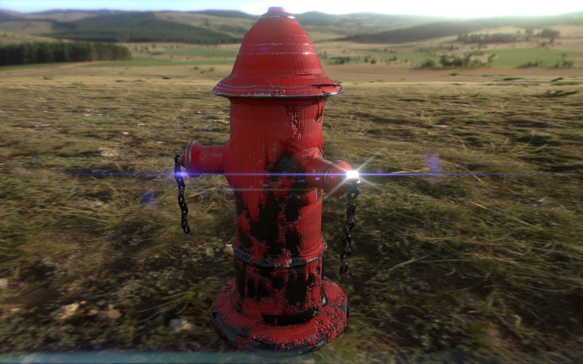 Civil hydrant free VR / AR / low-poly 3D model | CGTrader