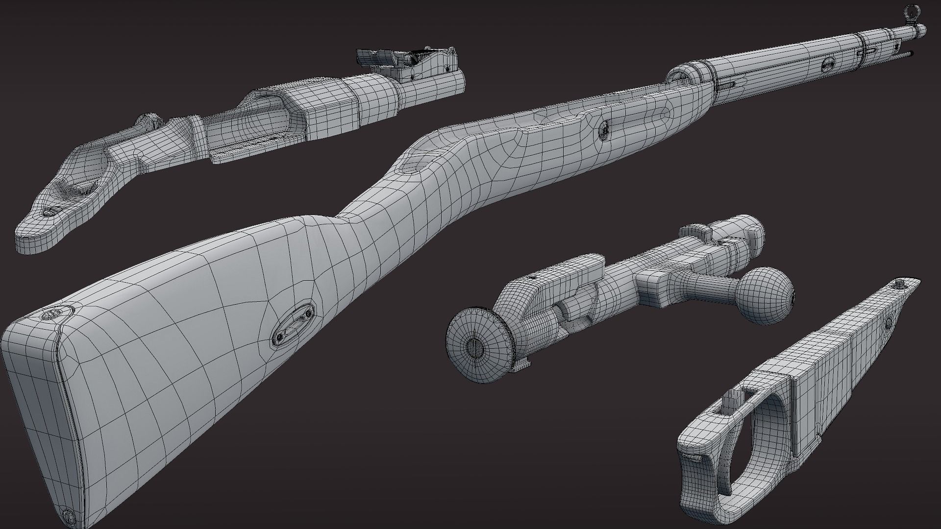 Mosin-Nagant 3D model | CGTrader