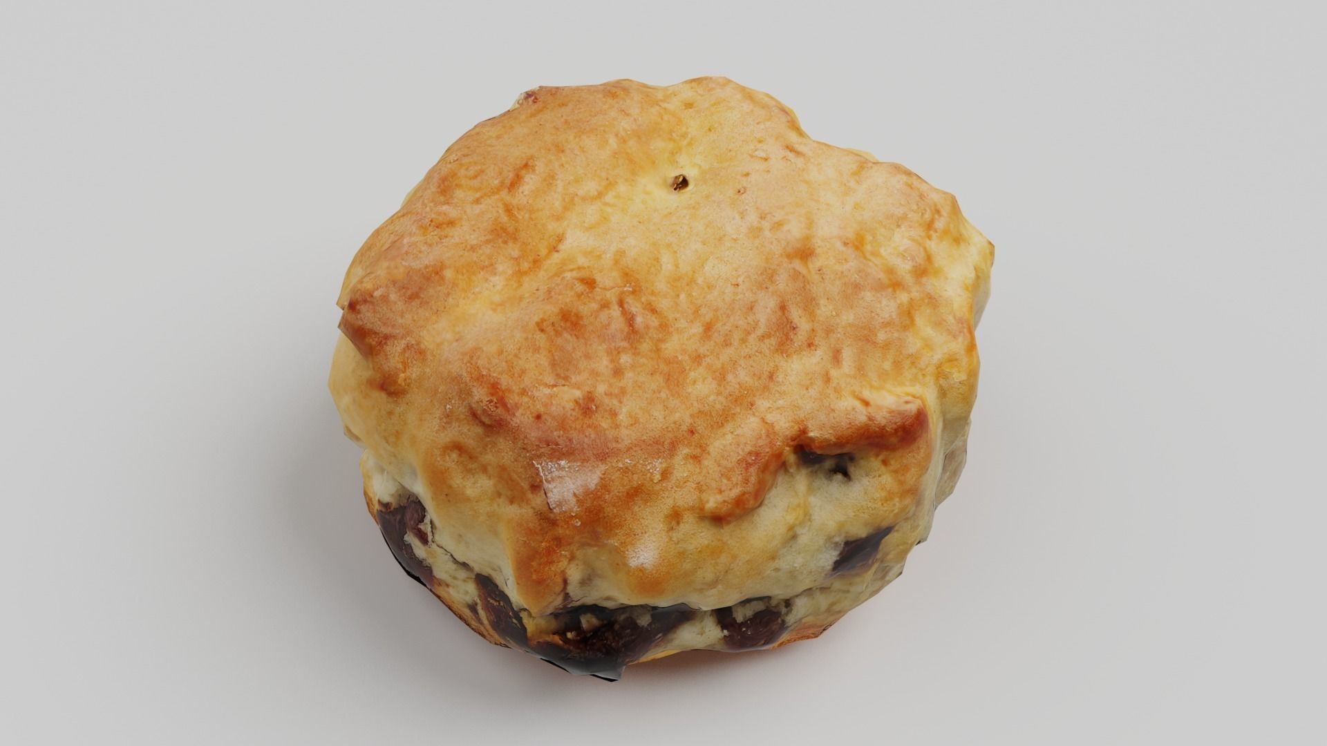3D model Raisin Scone VR / AR / low-poly | CGTrader