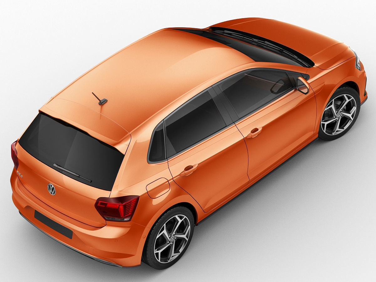 Volkswagen Polo 2018 R-line 3D model | CGTrader