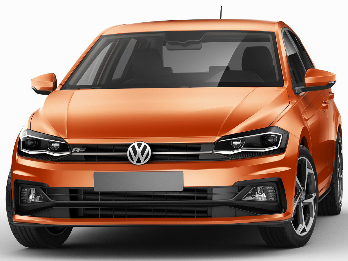 Volkswagen Polo 2018 R-line 3D model | CGTrader