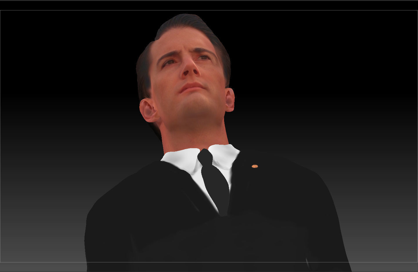 Dale Cooper Twin Peaks Kyle Maclachlan 3d model 3D model | CGTrader