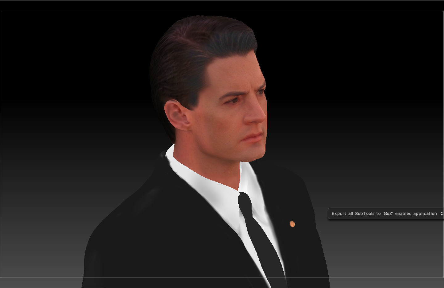 Dale Cooper Twin Peaks Kyle Maclachlan 3d model 3D model | CGTrader