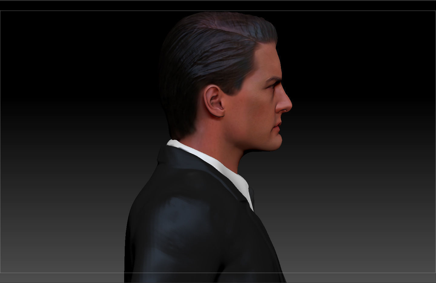 Dale Cooper Twin Peaks Kyle Maclachlan 3d model 3D model | CGTrader