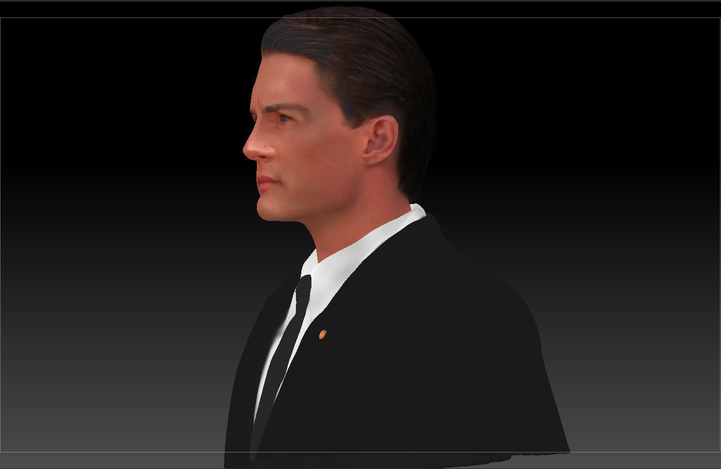 Dale Cooper Twin Peaks Kyle Maclachlan 3d model 3D model | CGTrader
