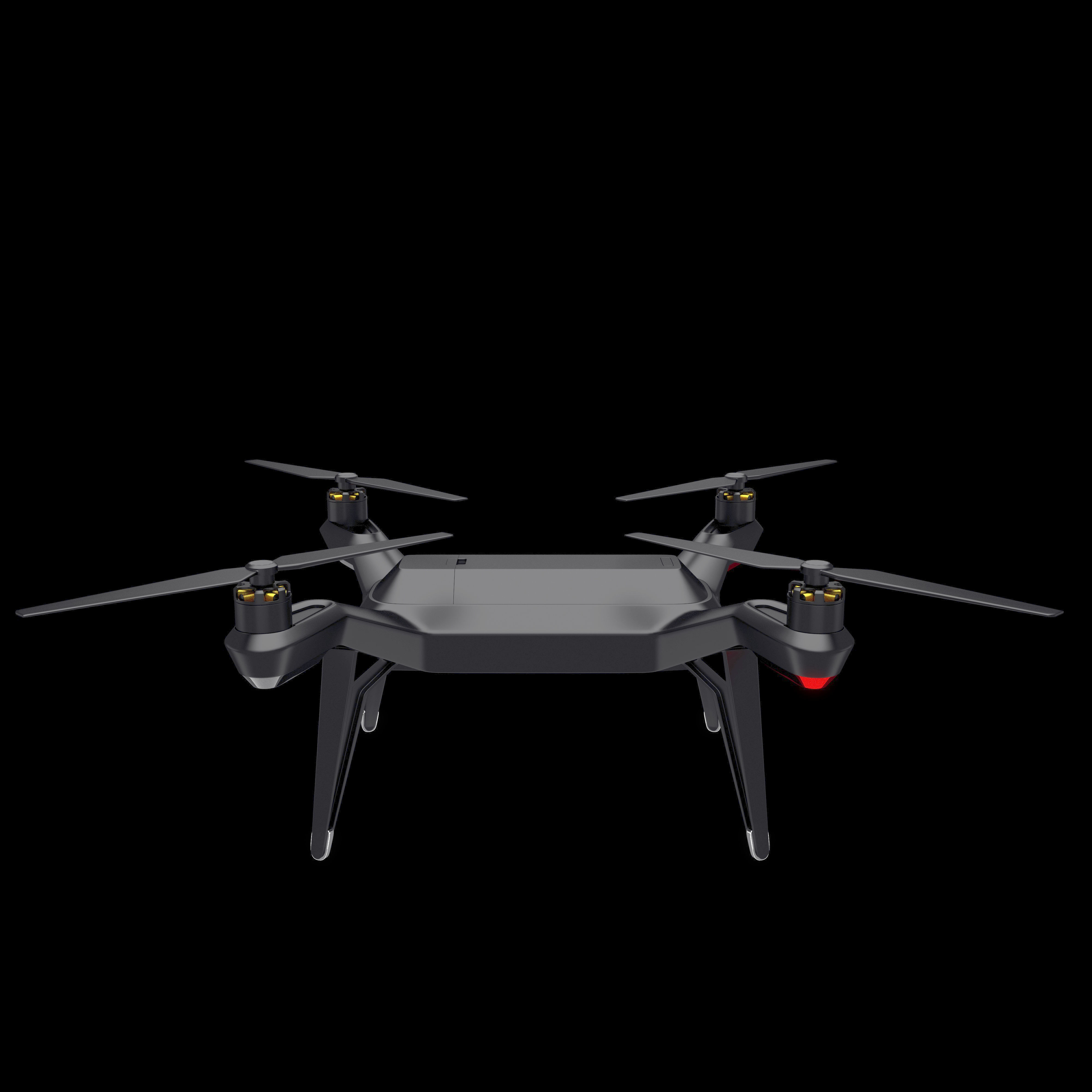 3DR solo quadcopter drone 3d model vray 3D model | CGTrader