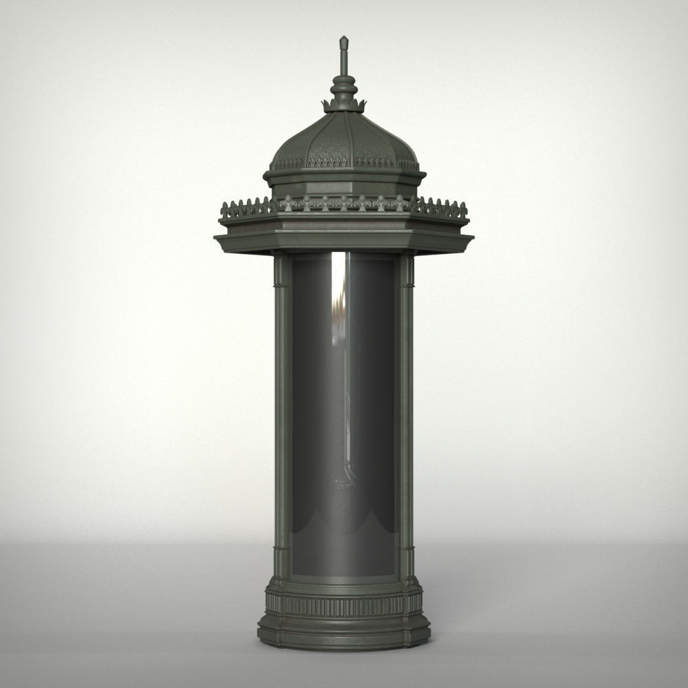 Morris Advertising Column 3D model | CGTrader