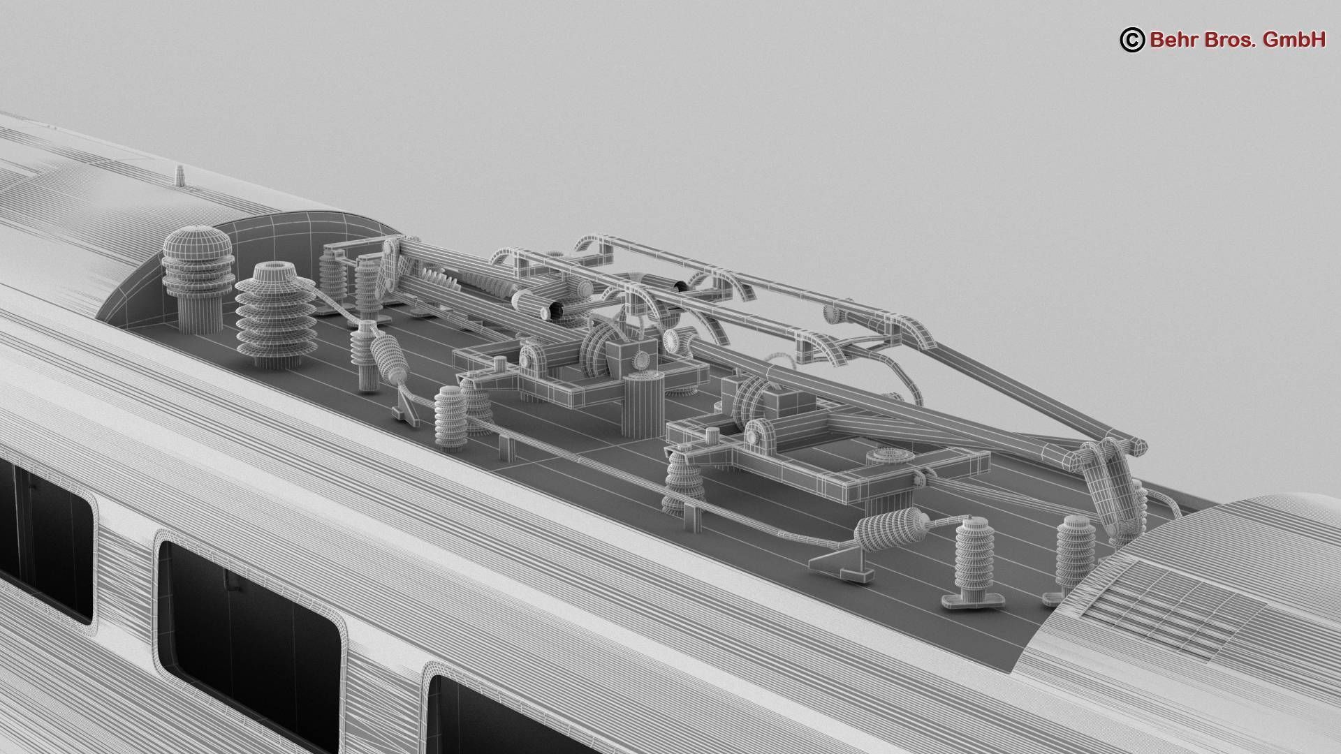 ICE 4 BR412 3D model rigged | CGTrader