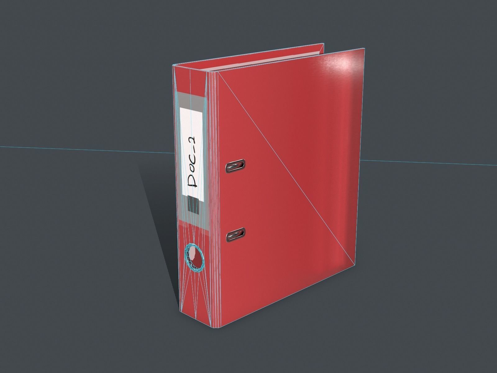 Ring Binder free VR / AR / low-poly 3D model | CGTrader