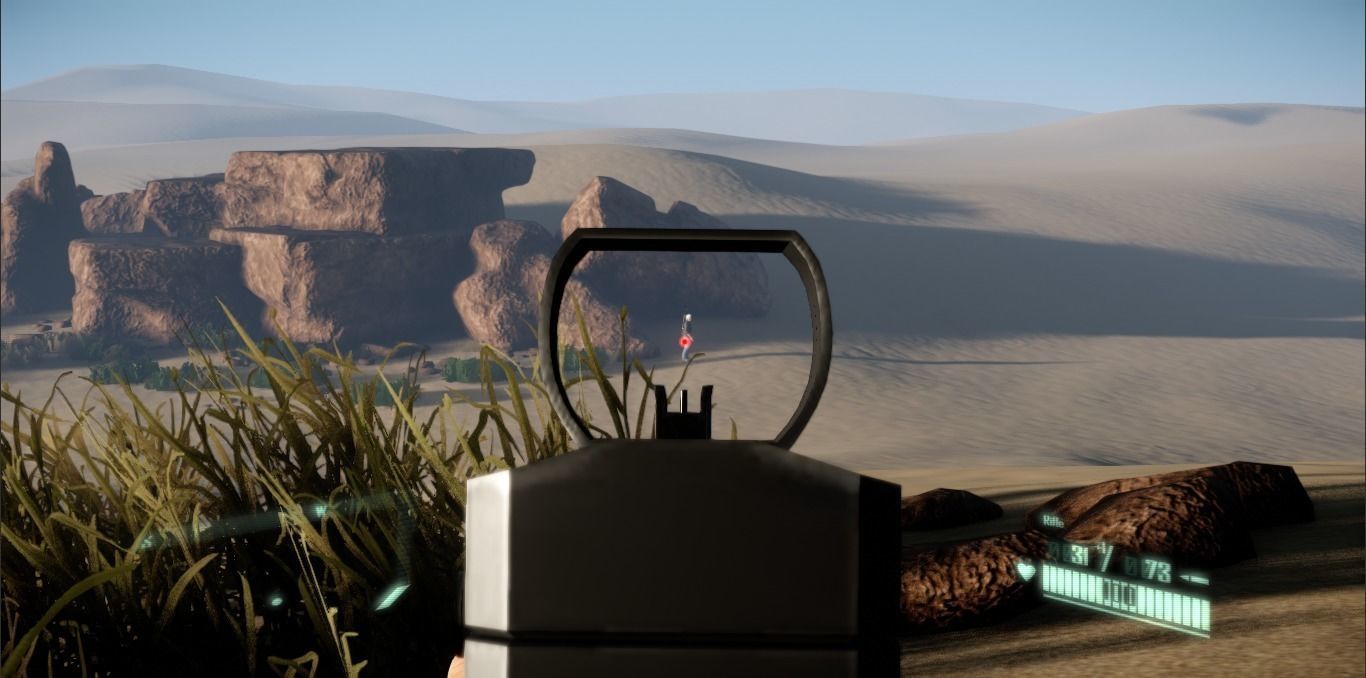 3D model Red Dot Sight 3D Model - Game Ready VR / AR / low-poly | CGTrader