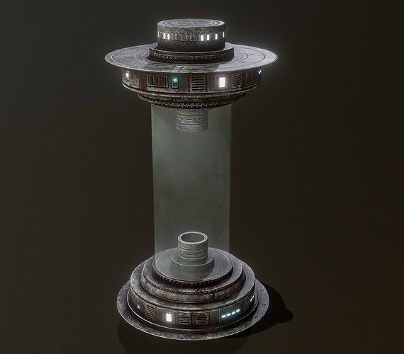 3D model Sci-Fi Capsule game-ready VR / AR / low-poly | CGTrader