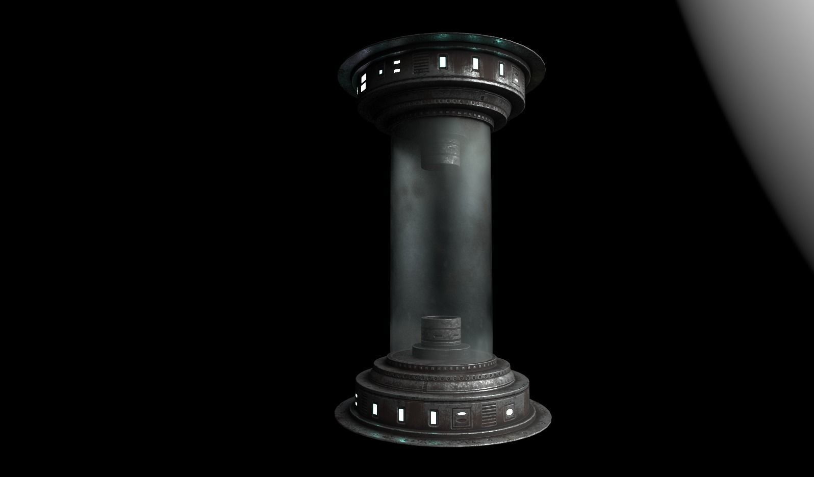 3D model Sci-Fi Capsule game-ready VR / AR / low-poly | CGTrader