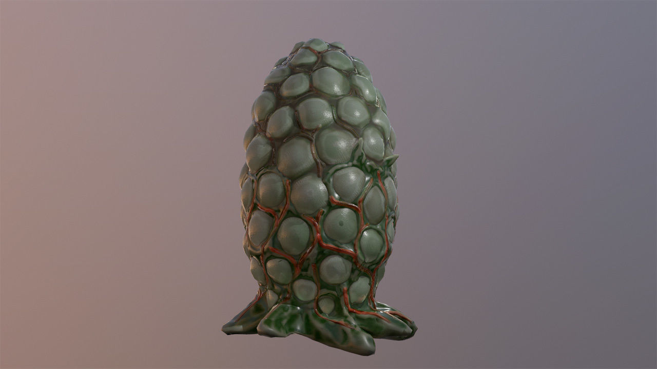 3D model Cocon vase VR / AR / low-poly rigged animated | CGTrader