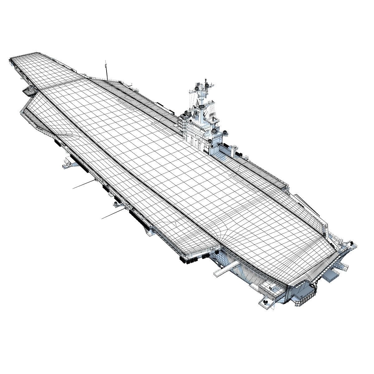 USS George H W Bush Aircraftcarrier CVN-77 3D model | CGTrader