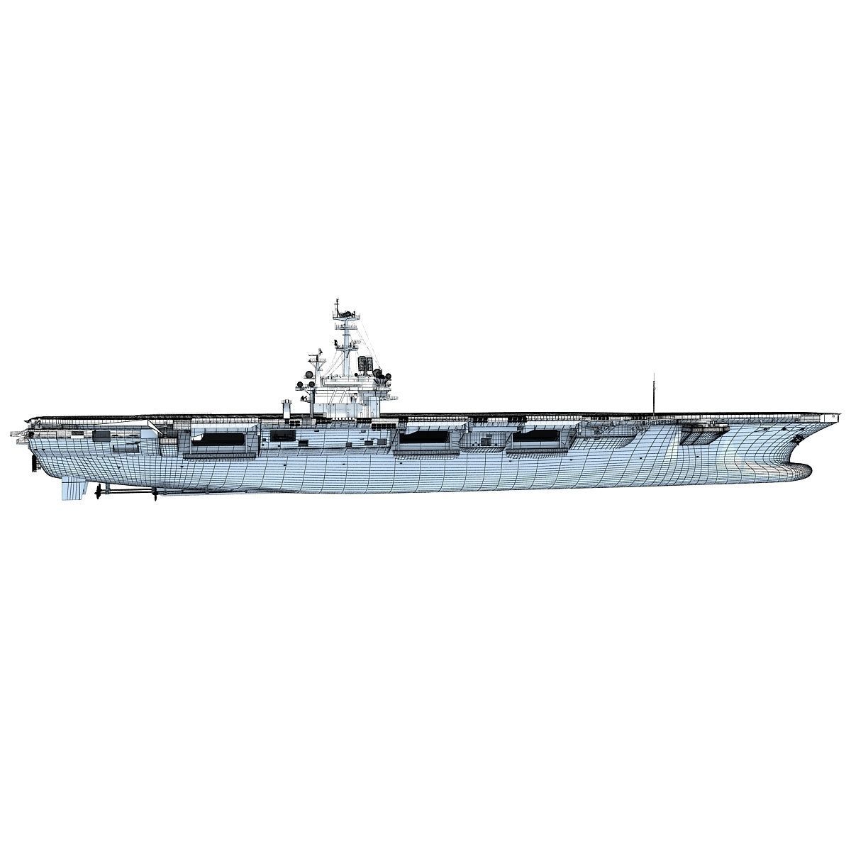 USS George H W Bush Aircraftcarrier CVN-77 3D model | CGTrader