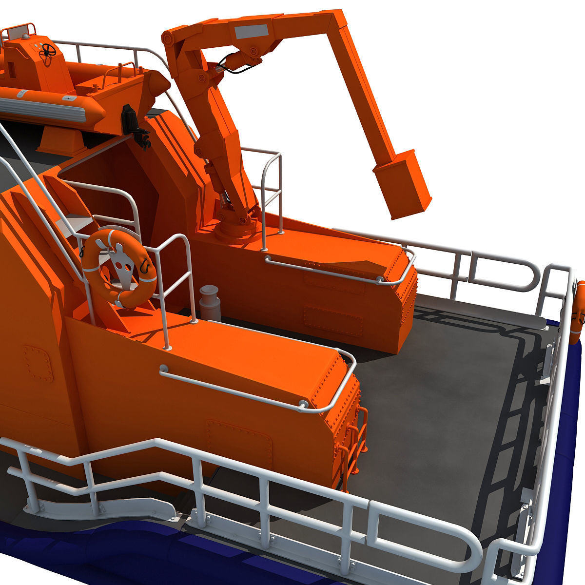 Severn Class Lifeboat 3D model | CGTrader